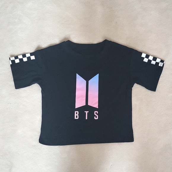 Bts | Tops | 22 Bts Crop Tee | Poshmark